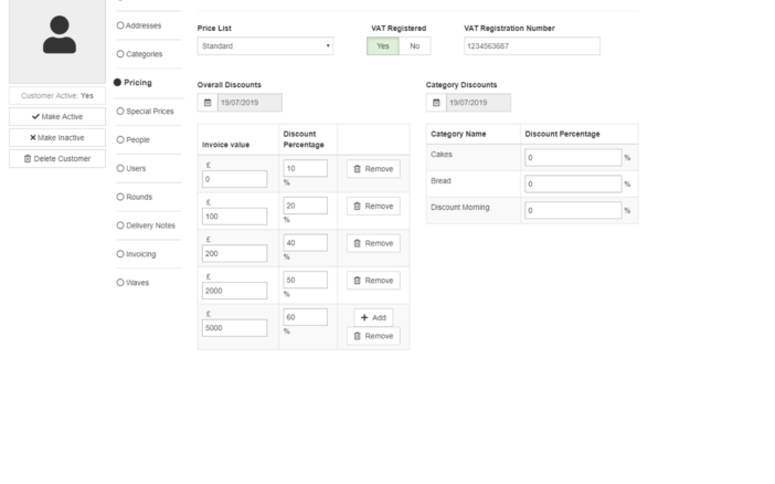 Bakery Production Planning Software